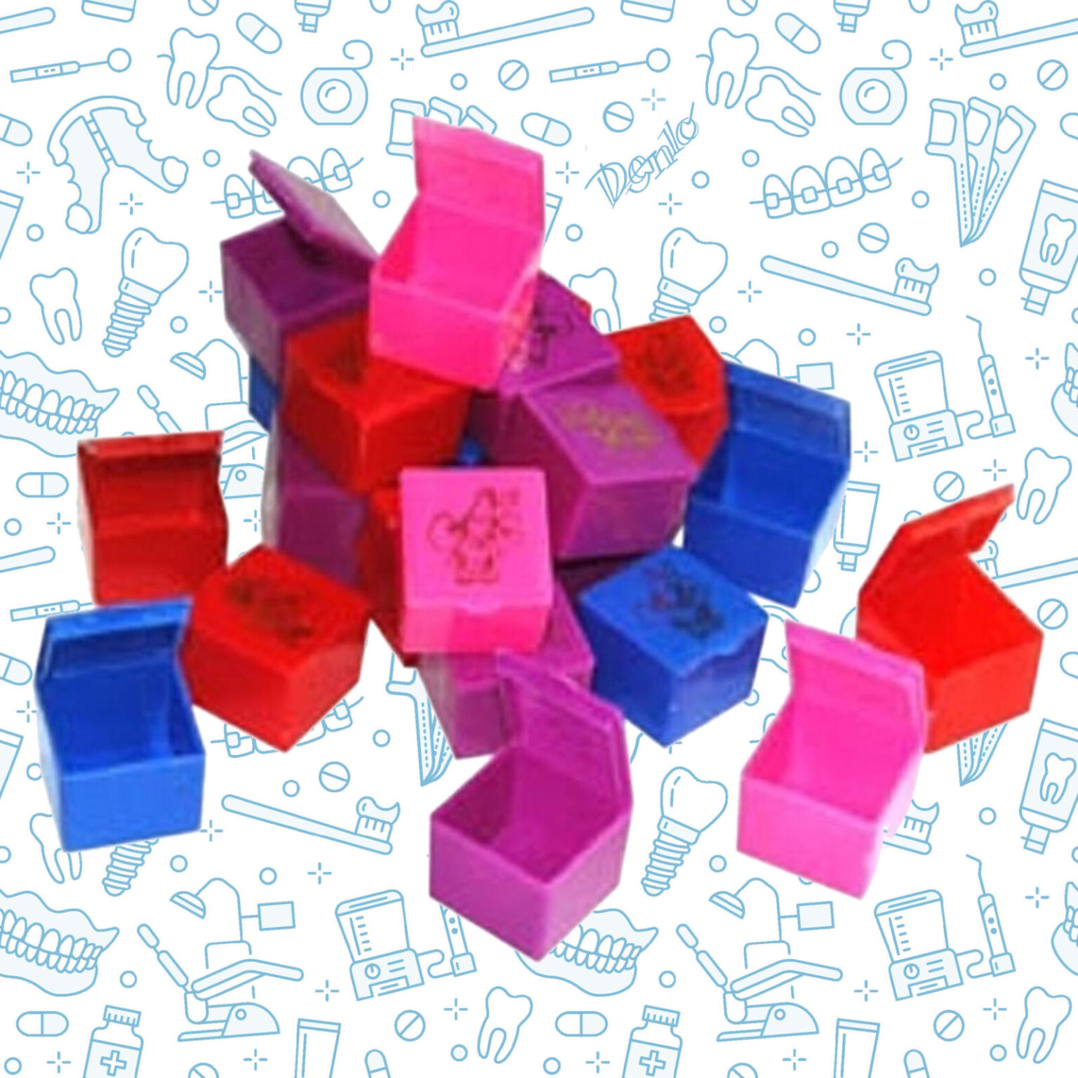 Tandenfee doosjes (72 stuks) DNL197 - Denlo