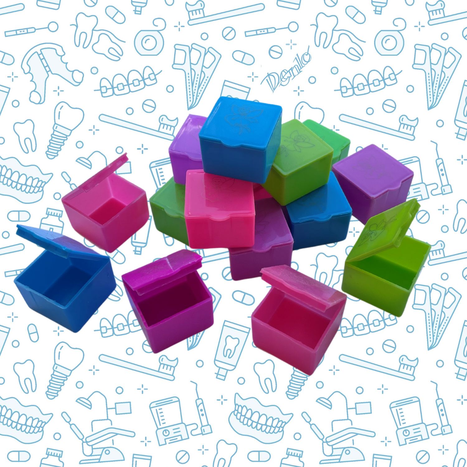 Tooth fairy boxes (72 pcs) DNL197 - Denlo